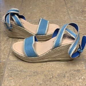 Matisse | Shoes | Matisse Denim Wedge Espadrilles | Poshmark